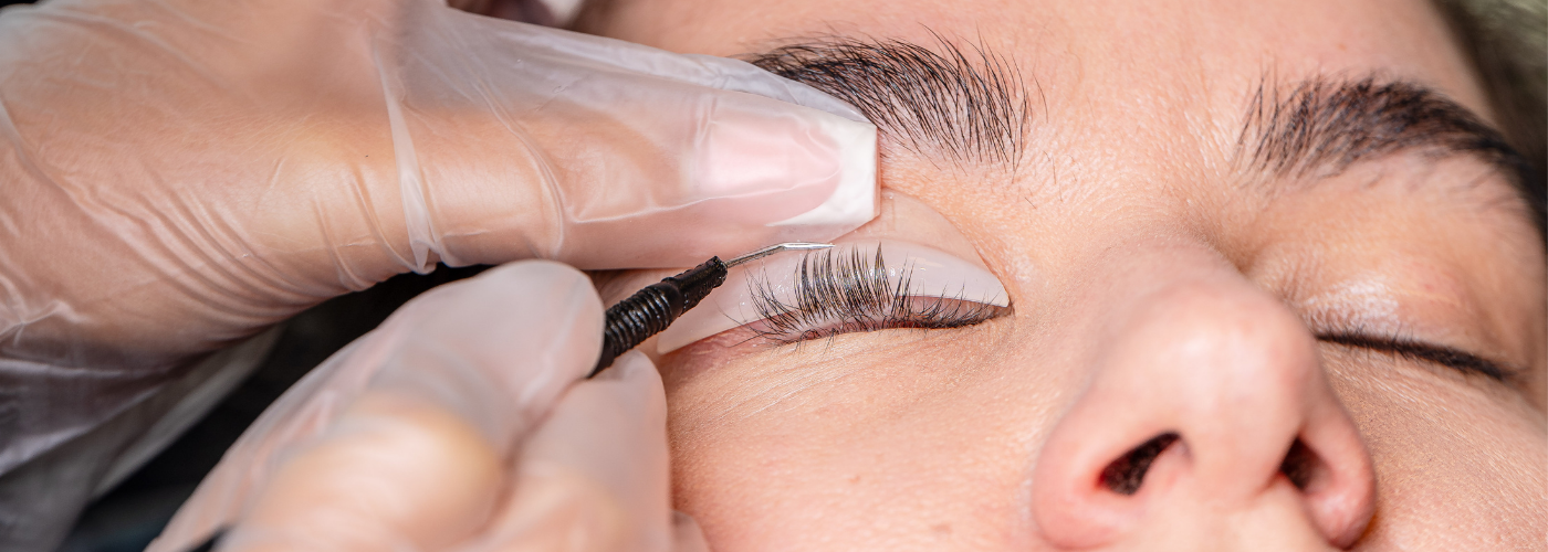 Schone Wimpern Machen In Der Nahe Bild